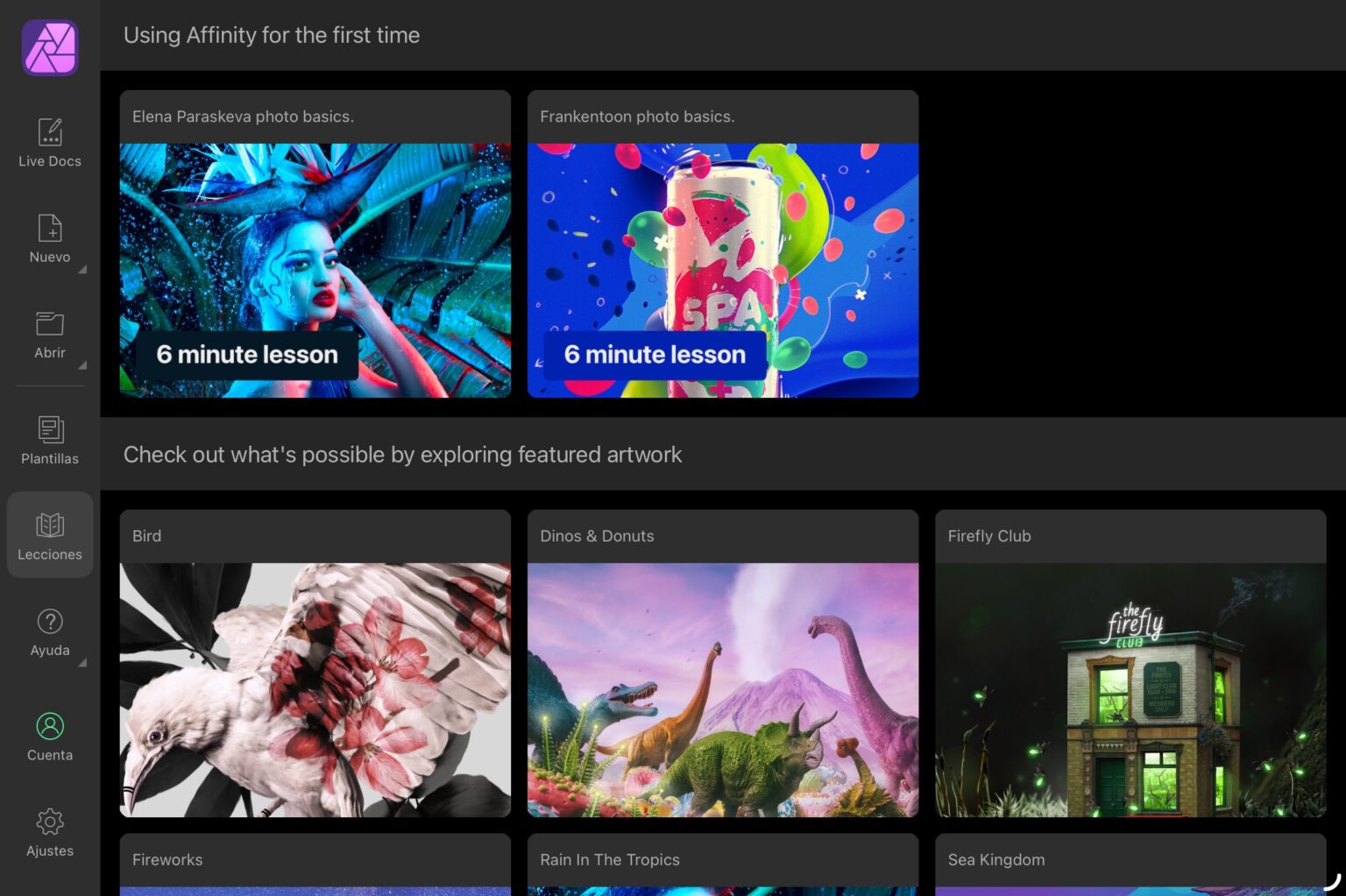 Exécuter pour télécharger Affinity Photo 2, Designer 2 et Publisher 2 ...