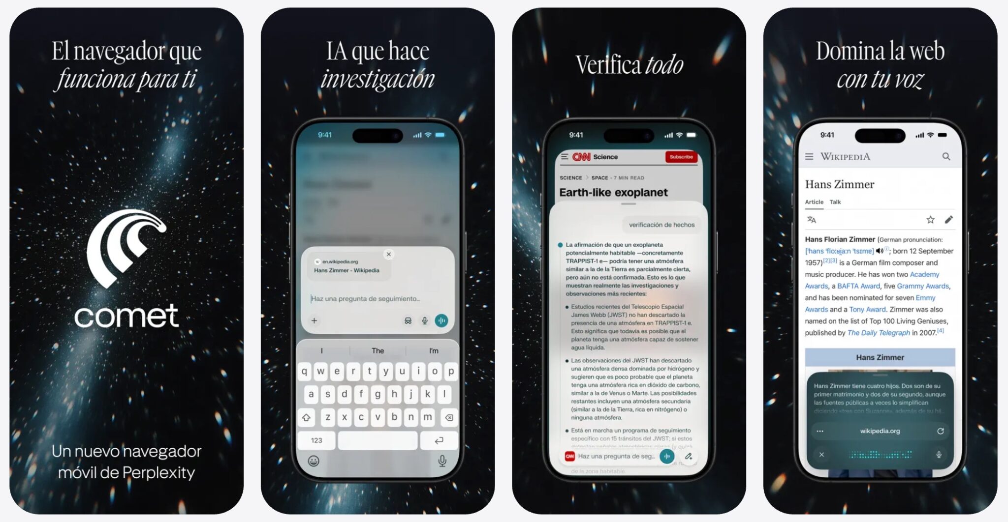 Comet, le navigateur Web Perplexity AI, sera disponible sur iPhone le ...